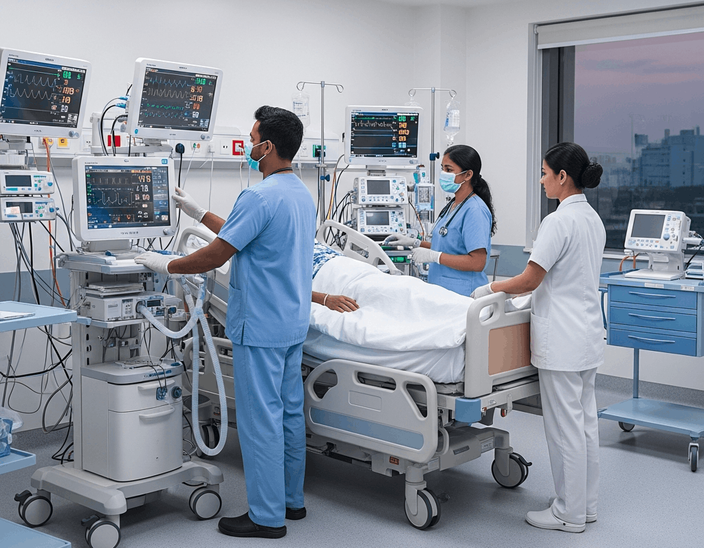 Best ICU Hospital in Nadia | 24×7 Critical Care – Manorama Hospitex